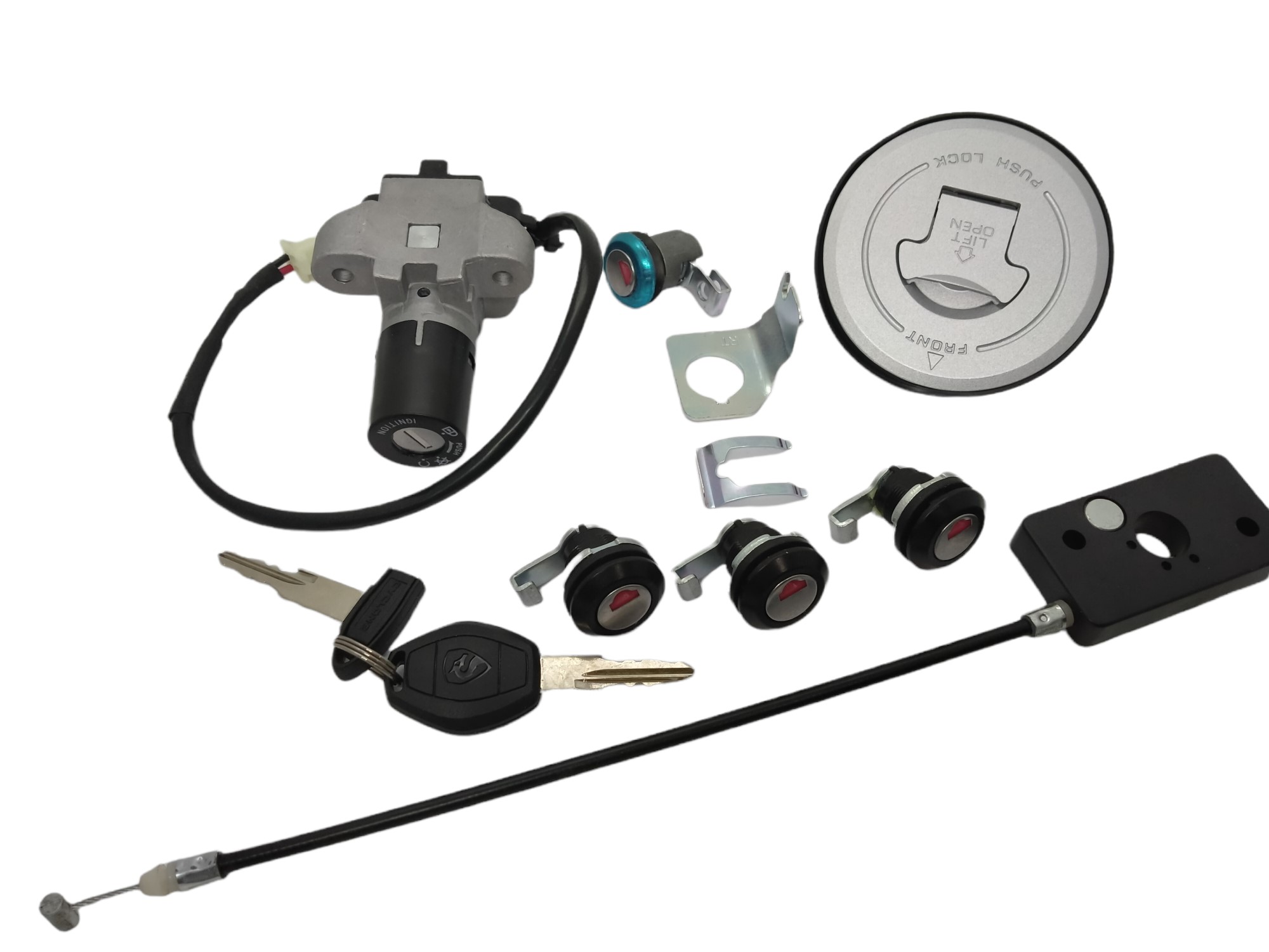 FUEL CAP LOCK SET for SINNIS TERRAIN 125 - SCOOTASS